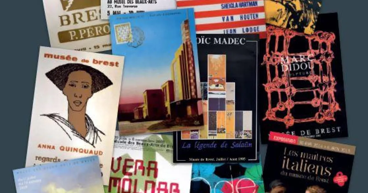 50 ans d'affiches d'expositions temporaires (1968-2018) | Le musée de Brest